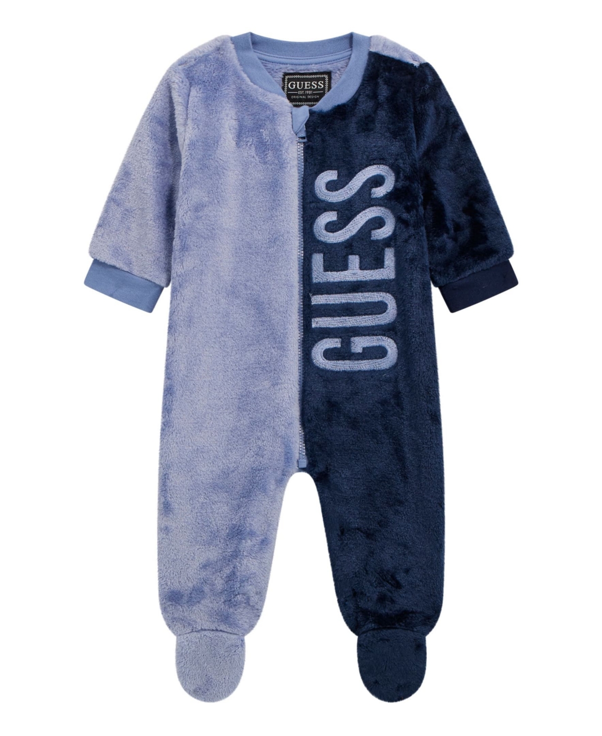 Click here for Guess Baby Boys Crew Neck Long-Sleeve Plush Covera... prices