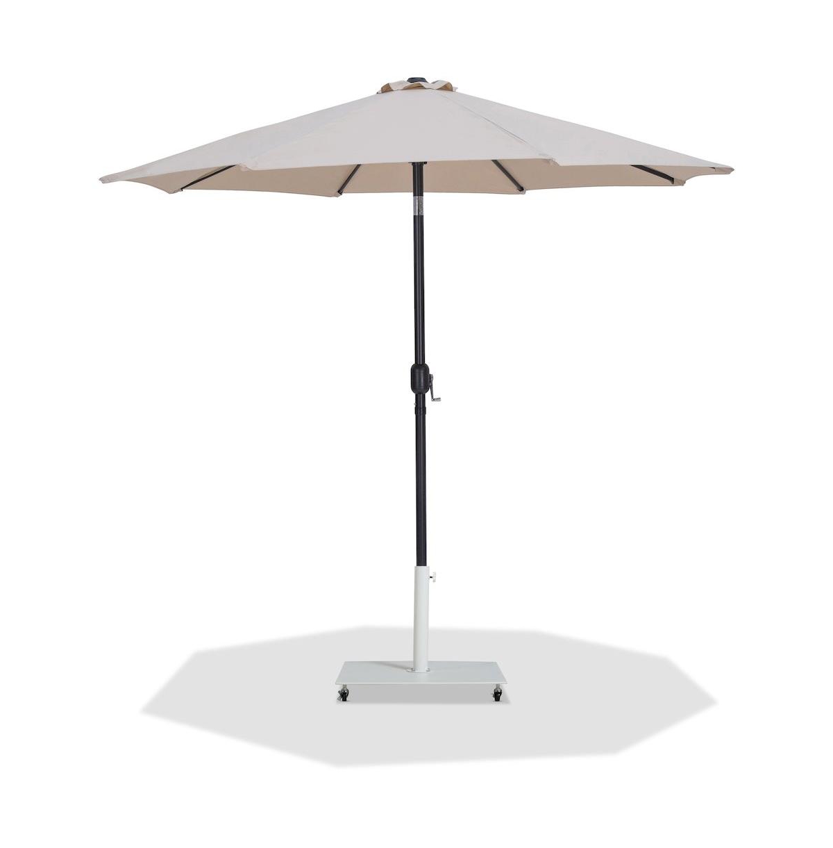 Click here for Meridian Furniture Fiji Beige Fabric / Matte White... prices