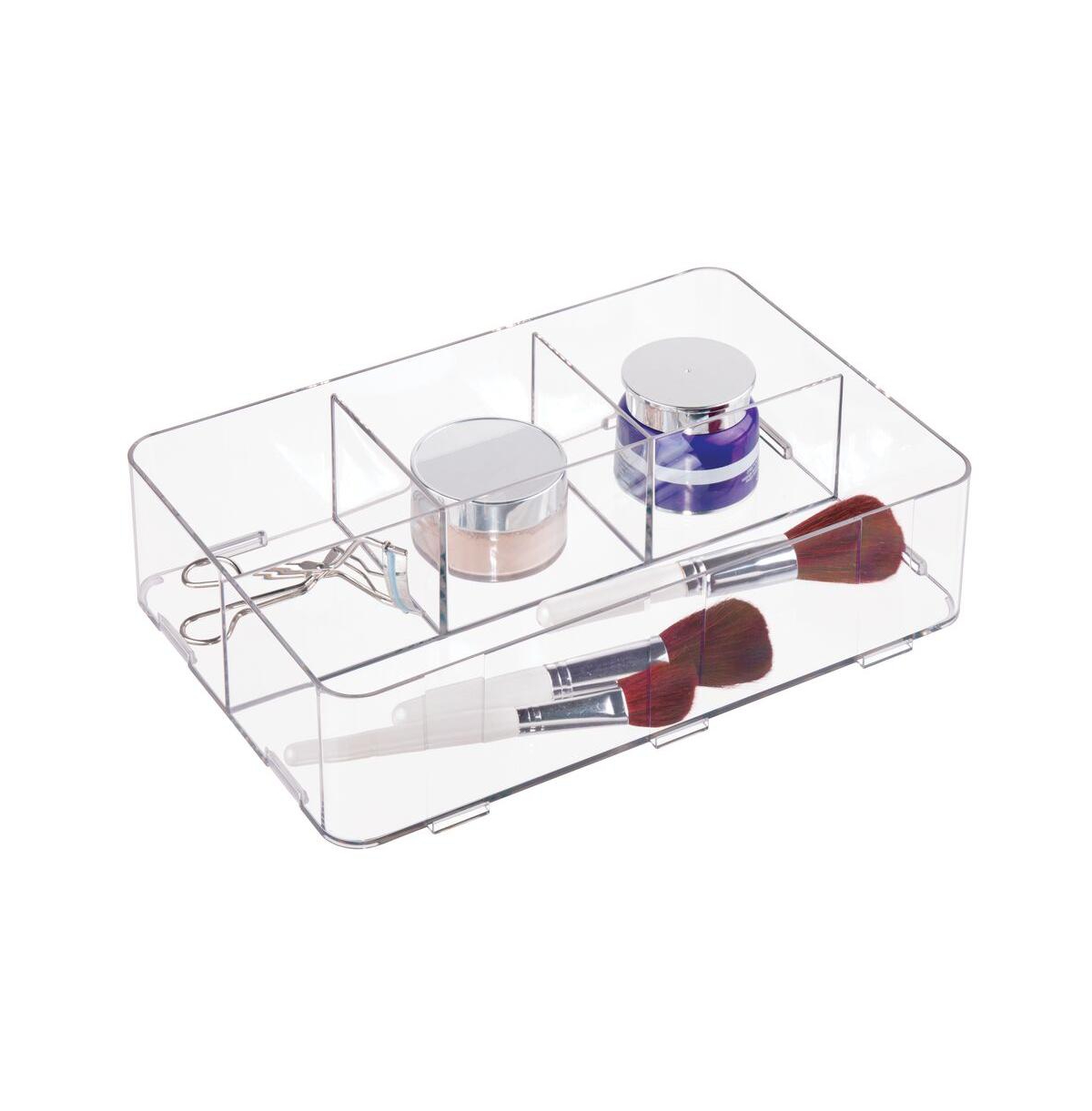 Click here for iDesign Interlocking 4-Section Plastic Drawer Orga... prices