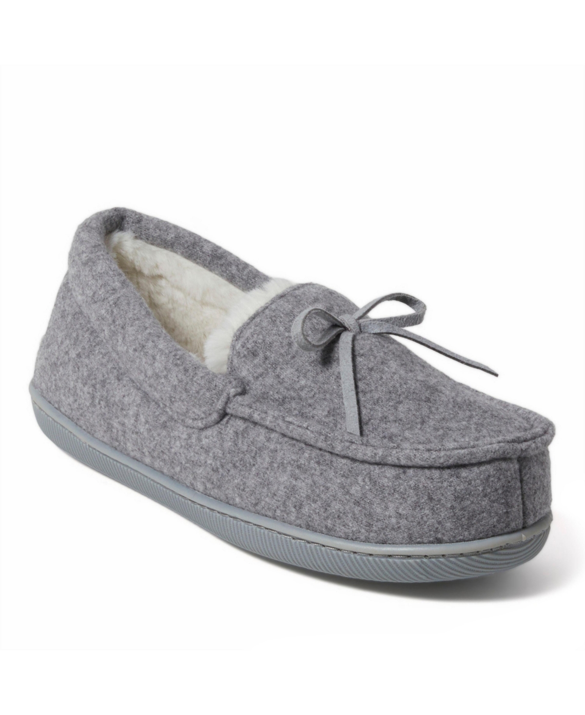 Click here for Dearfoams Womens Hayes Soft Knit Moccasin House Sh... prices