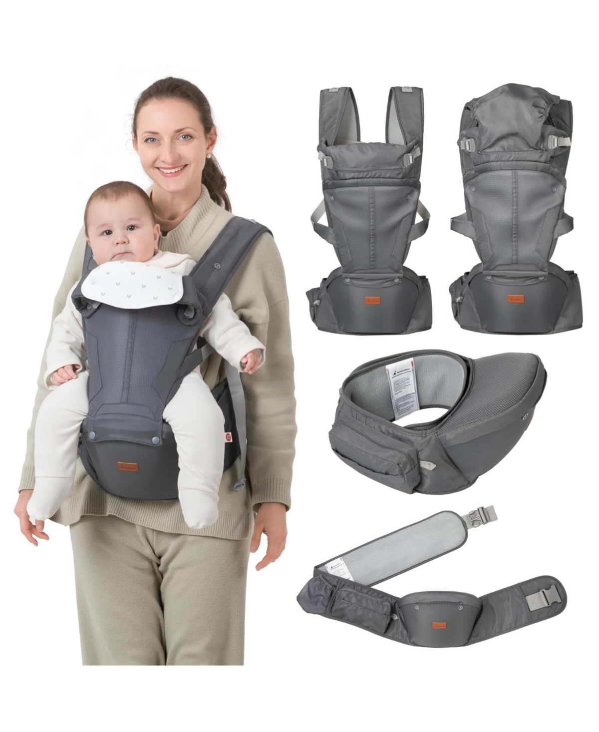 Click here for BabbleRoo Kids Carrier 6 in 1 Carrier with Hip Sea... prices