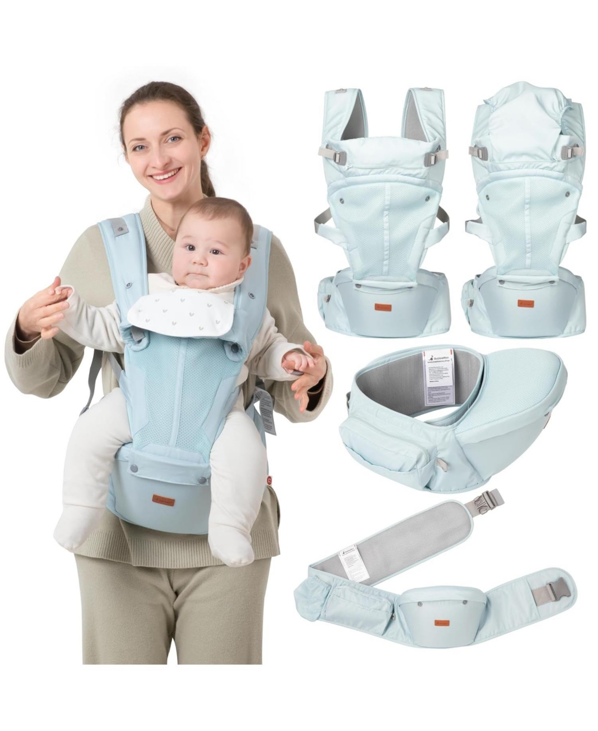 Click here for BabbleRoo Kids Carrier 6 in 1 Carrier with Hip Sea... prices