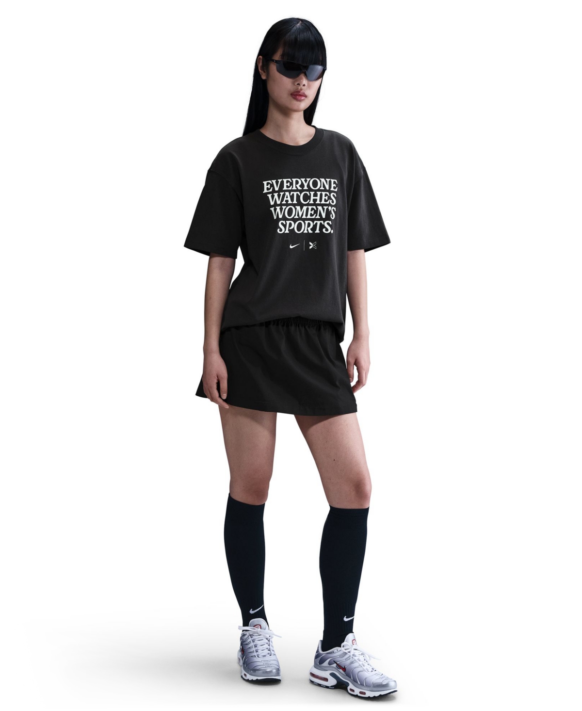 Click here for Nike Womens Sports by Togethxr Pull On T-Shirt - O... prices