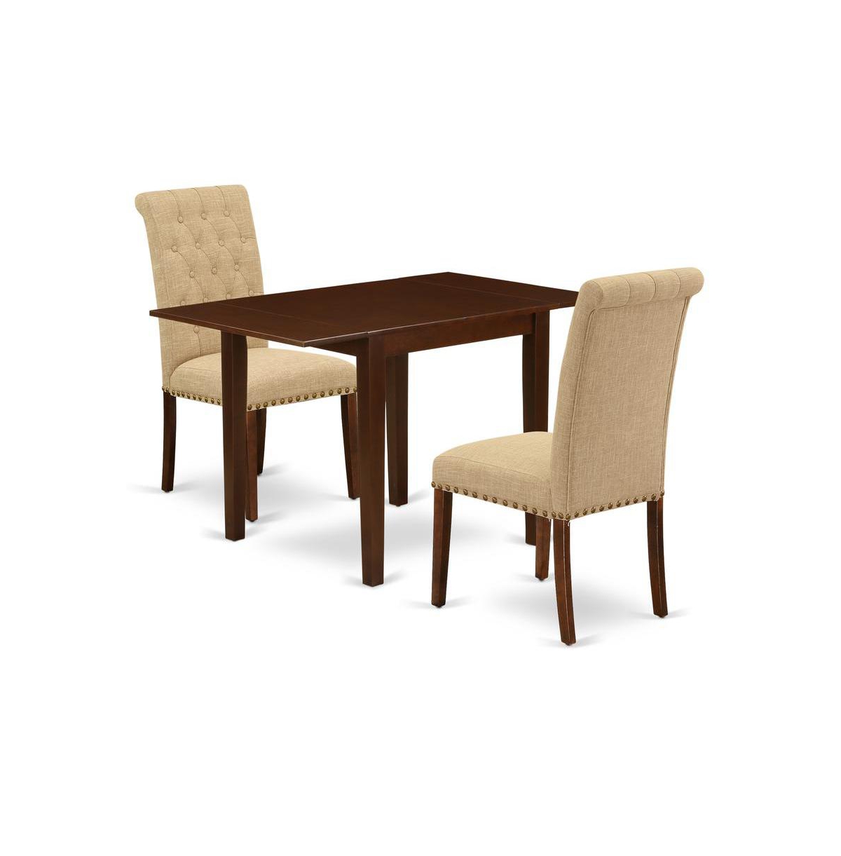 Click here for East West Furniture Dining Room Set Mahogany - Mah... prices