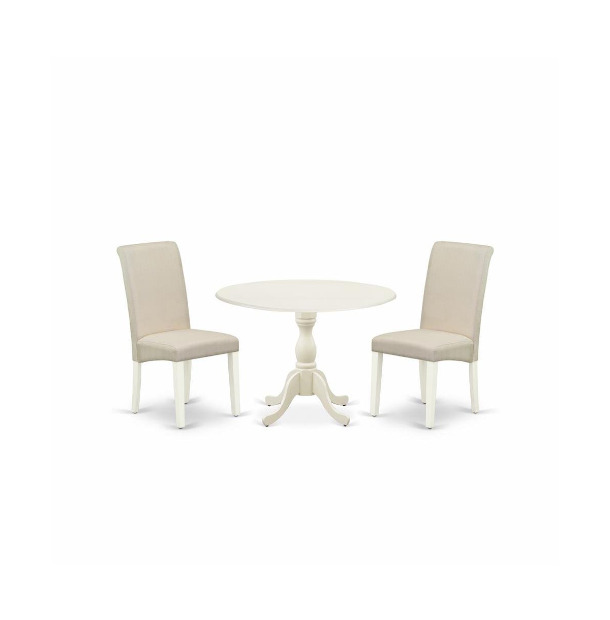 Click here for East West Furniture 3 Piece Dinning Room Table Set... prices