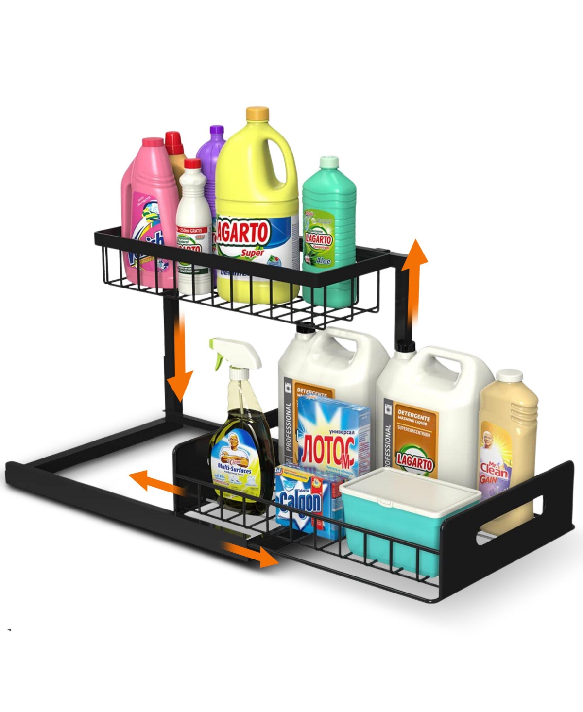 Click here for Cheer Collection Under Sink Storage Organizer - Bl... prices