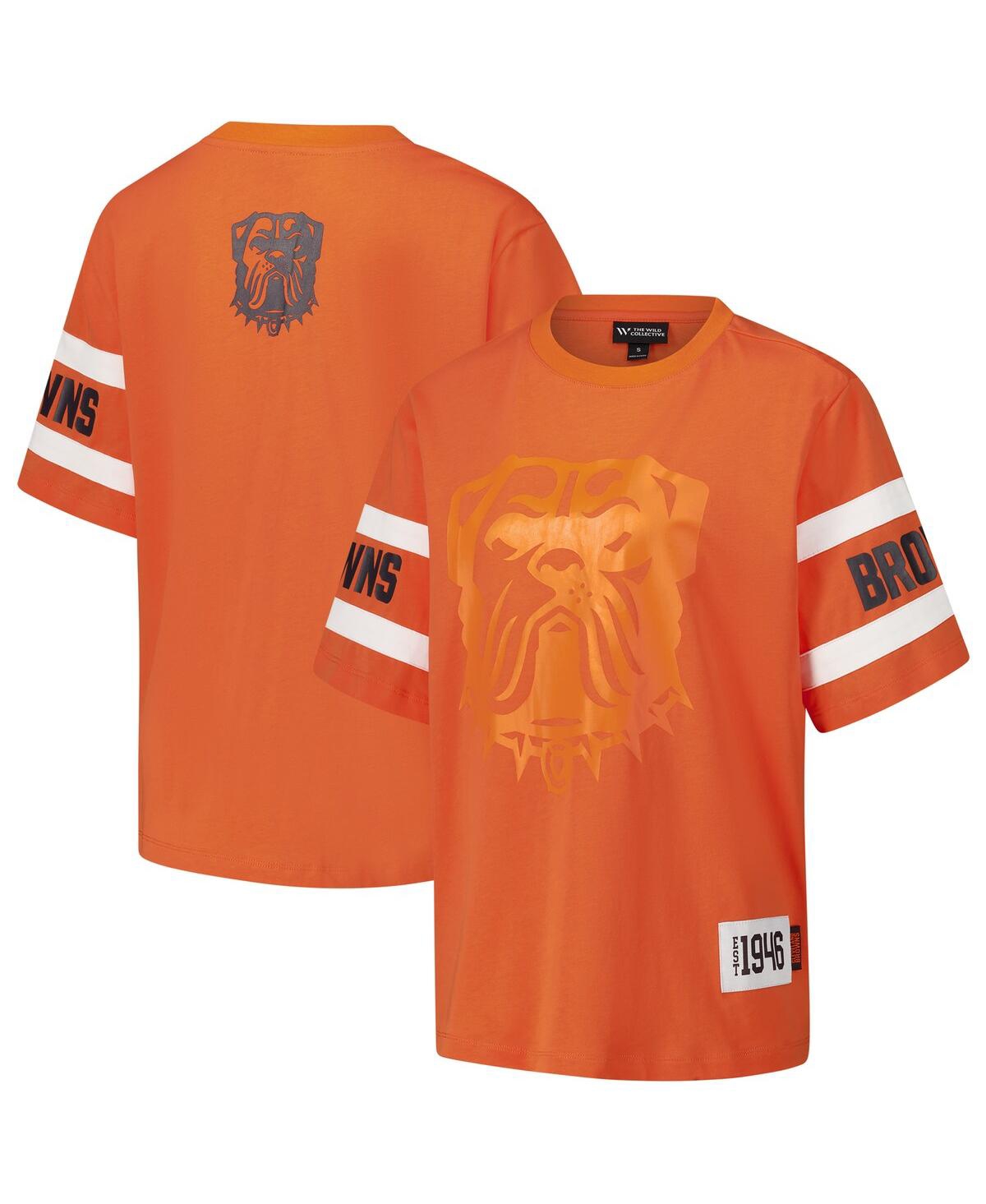 Click here for The Wild Collective Womens Orange Cleveland Browns... prices