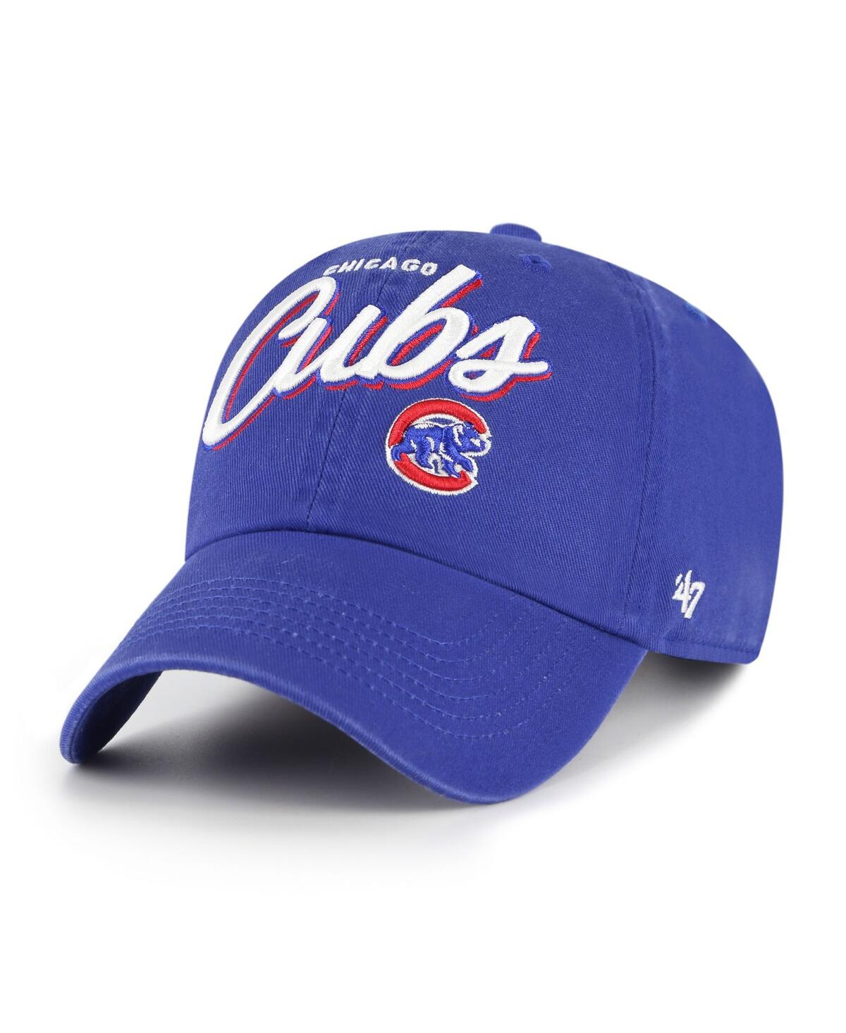 Click here for 47 Brand Womens Royal Chicago Cubs Ariana Clean Up... prices