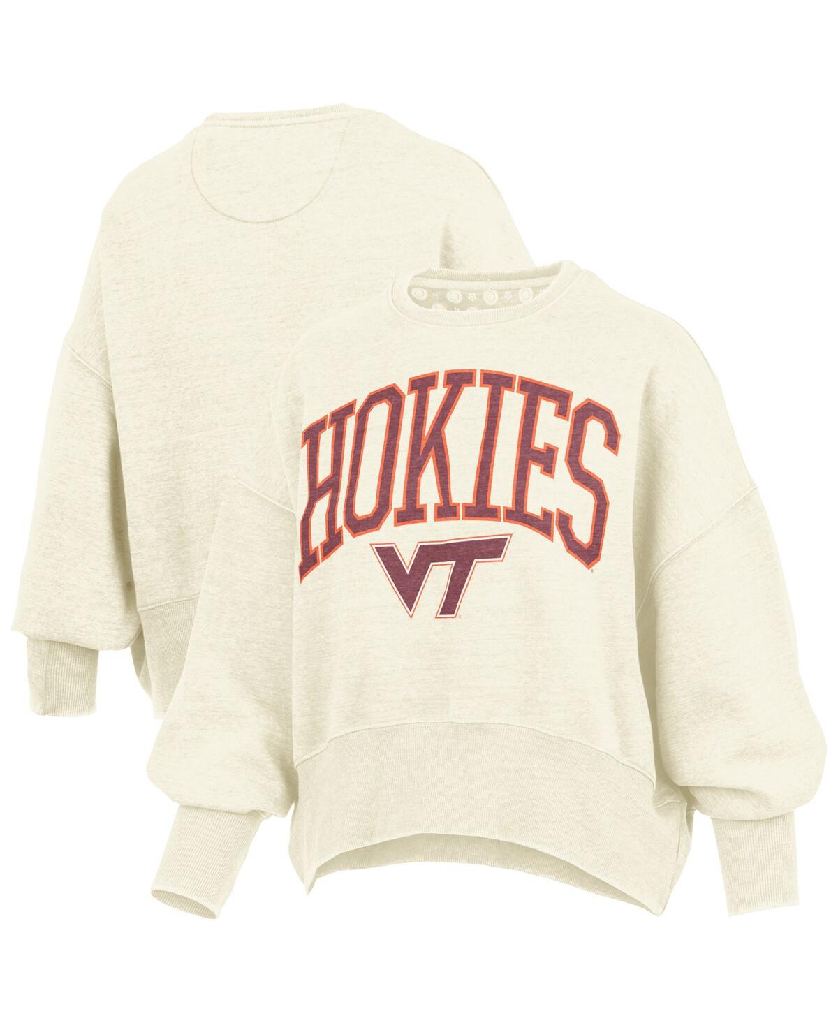 Click here for Pressbox Womens Natural Virginia Tech Hokies Overs... prices
