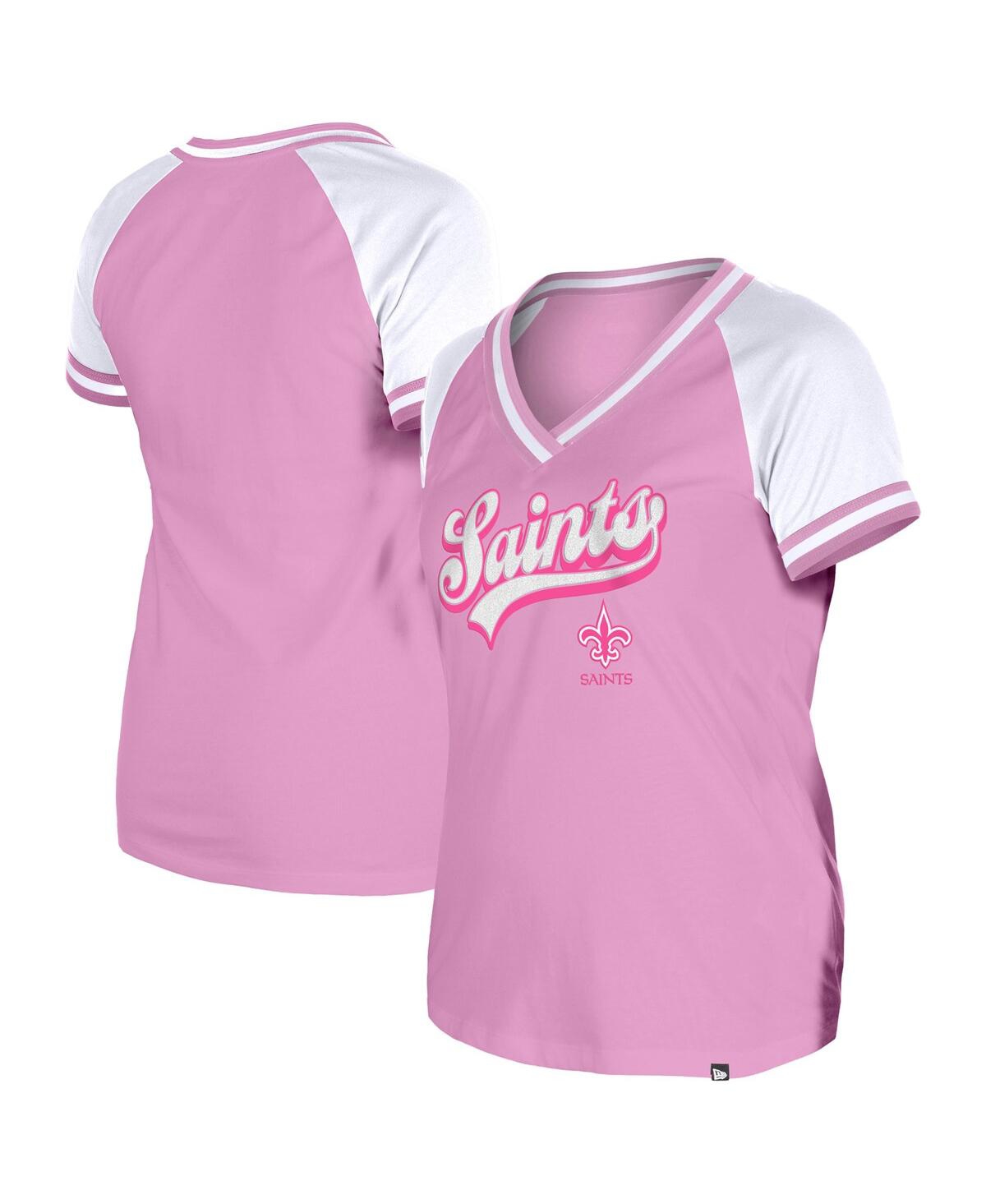 Click here for New Era Womens Pink New Orleans Saints Mommy Me V-... prices