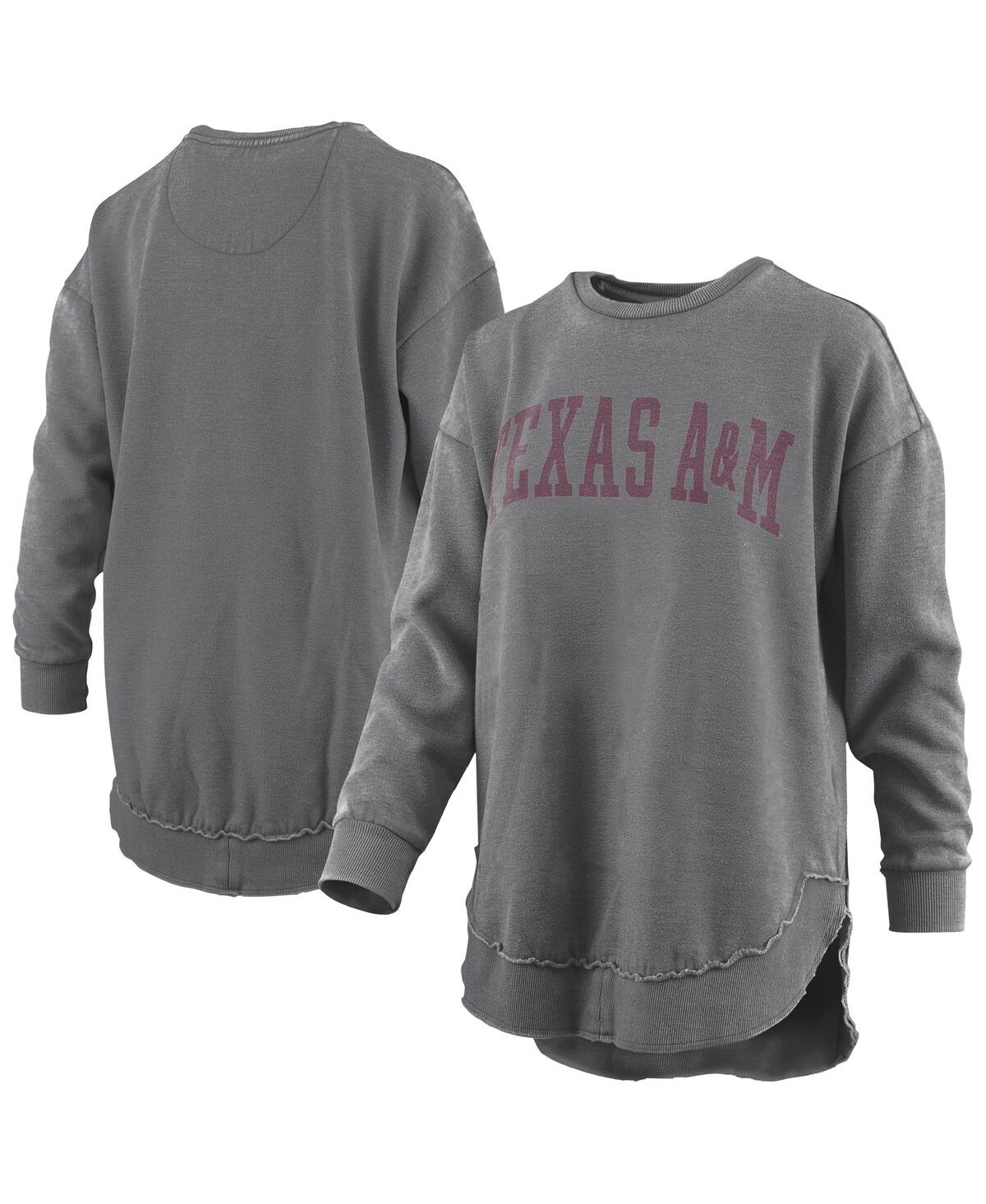 Click here for Pressbox Womens Gray Texas A M Aggies Vintage Wash... prices