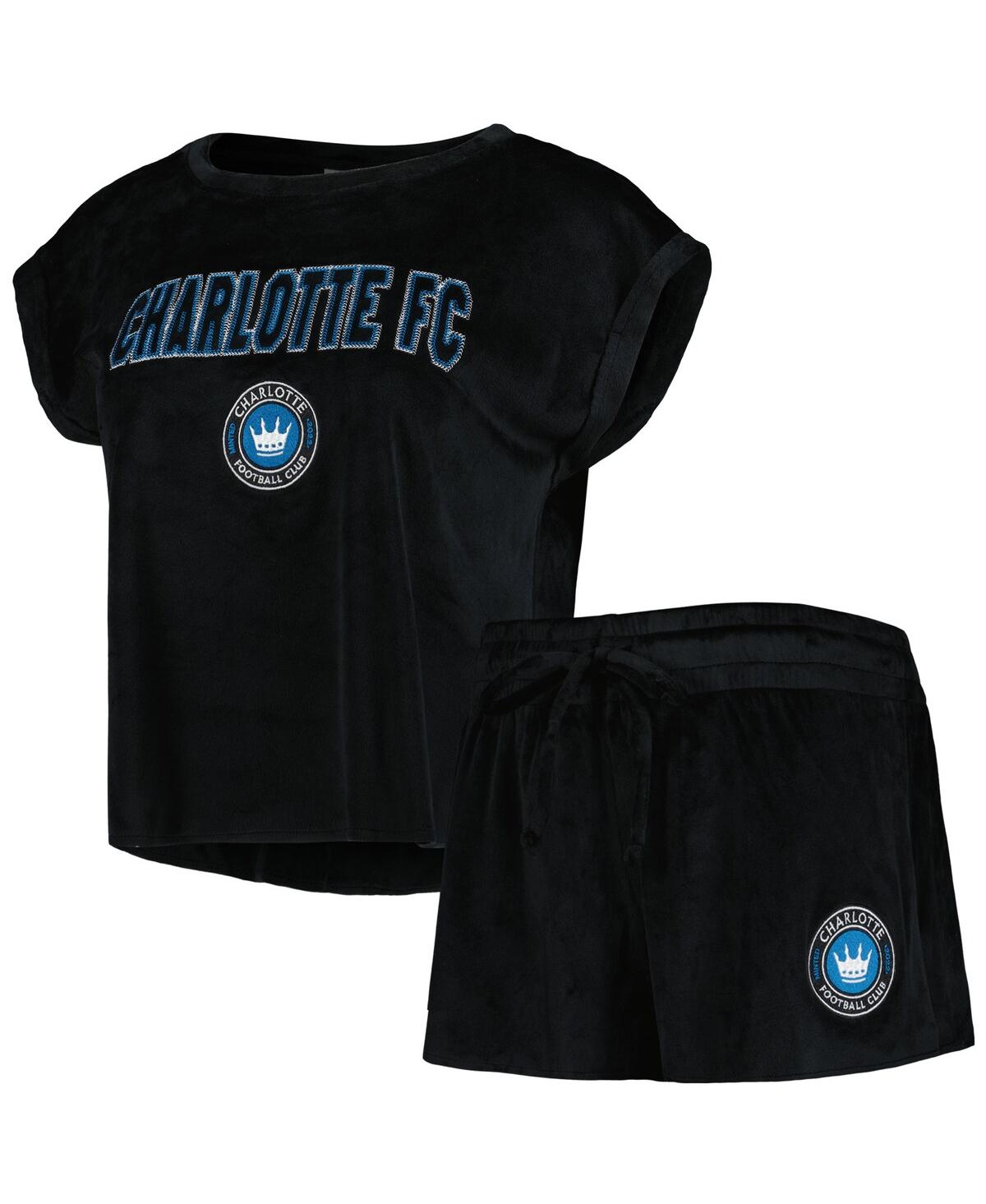 Click here for Concepts Sport Womens 2-Piece Black Charlotte Fc I... prices
