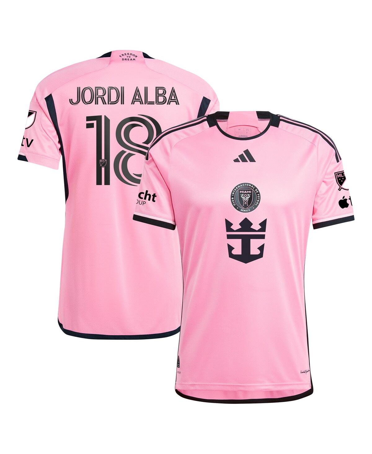 Click here for Adidas Mens Jordi Alba Ramos Pink Inter Miami Cf 2... prices