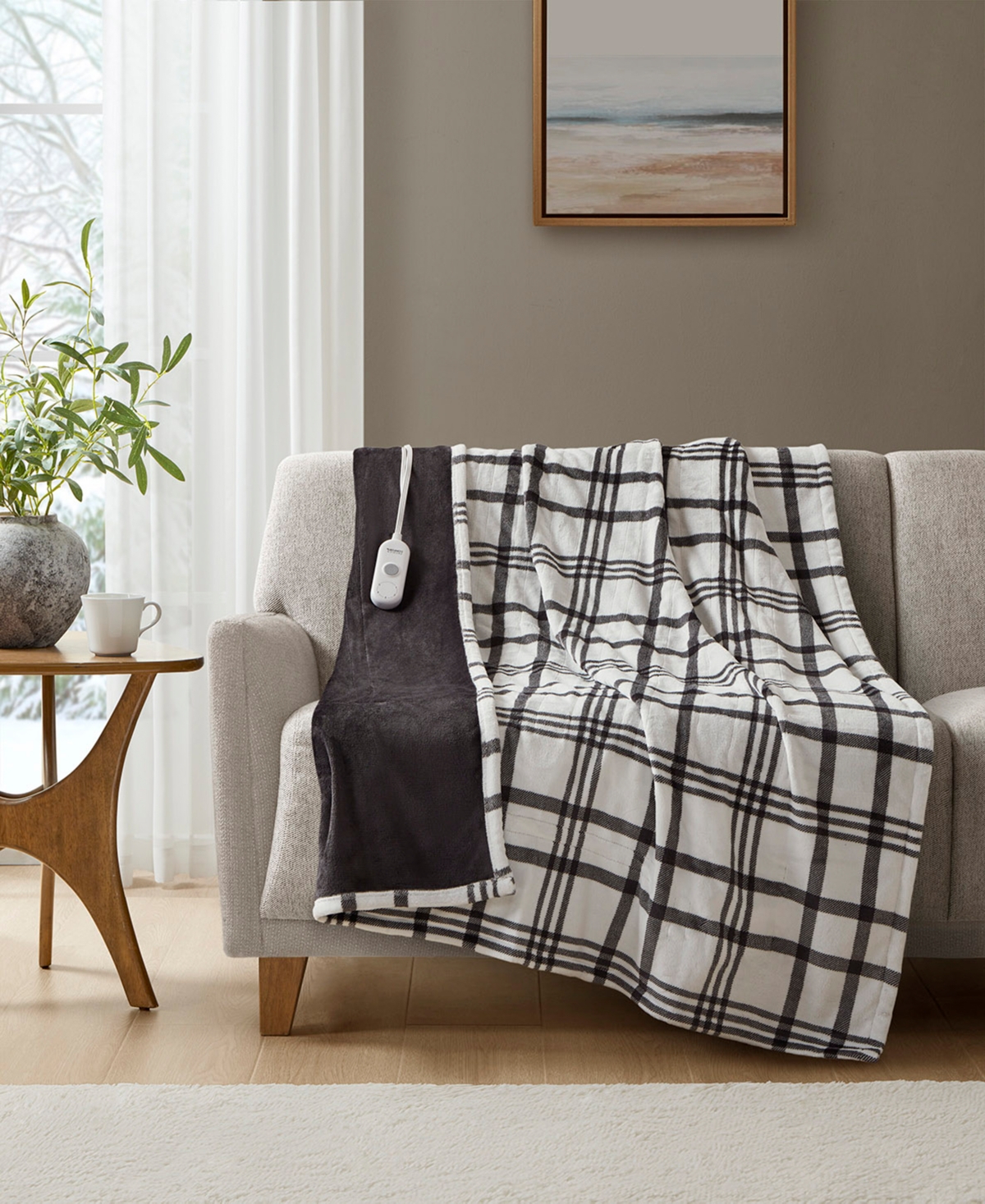 Click here for Premier Comfort Heated Cozy Plush Reversible Throw... prices