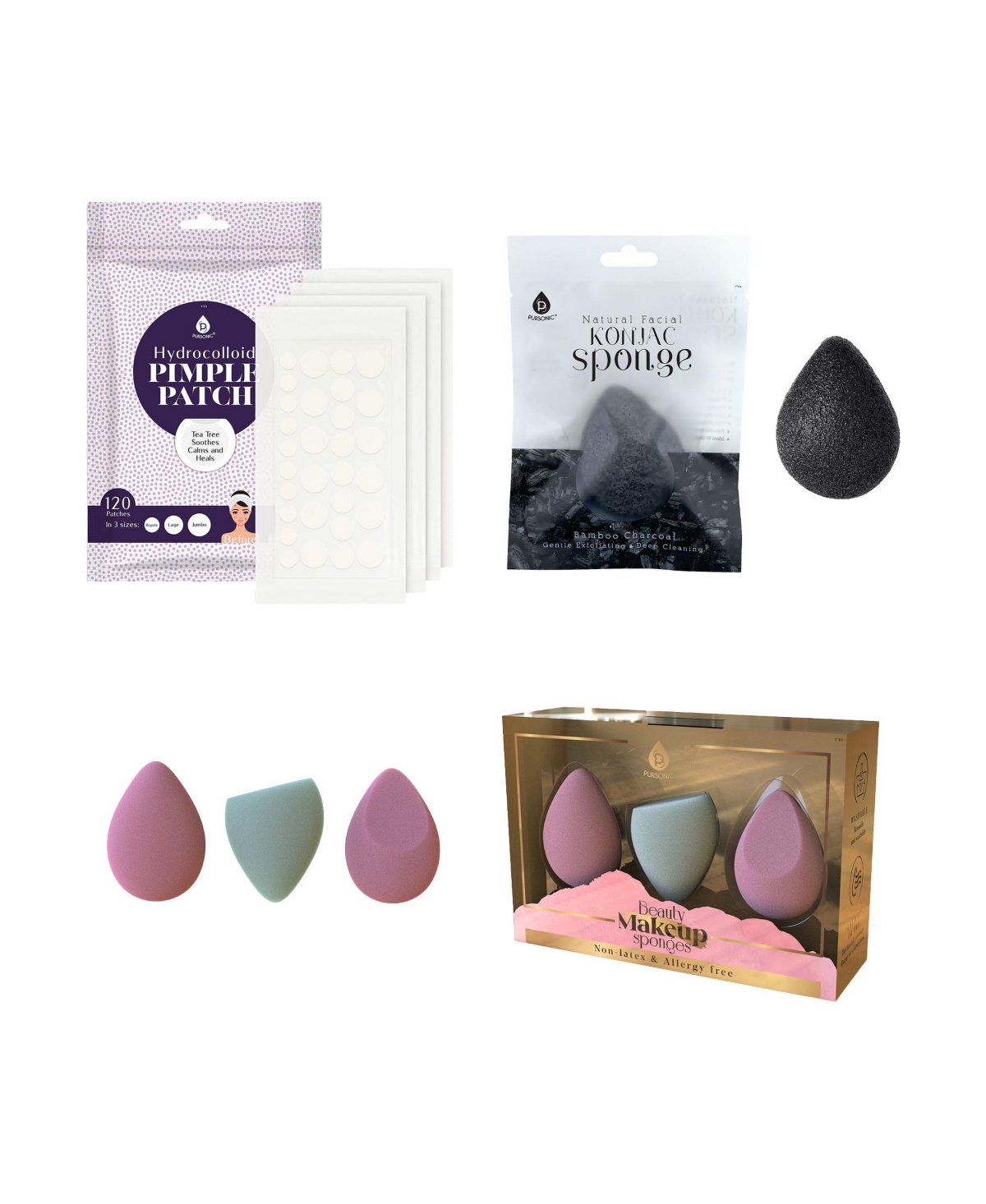 Click here for Pursonic Beauty Essentials Bundle - Purple prices