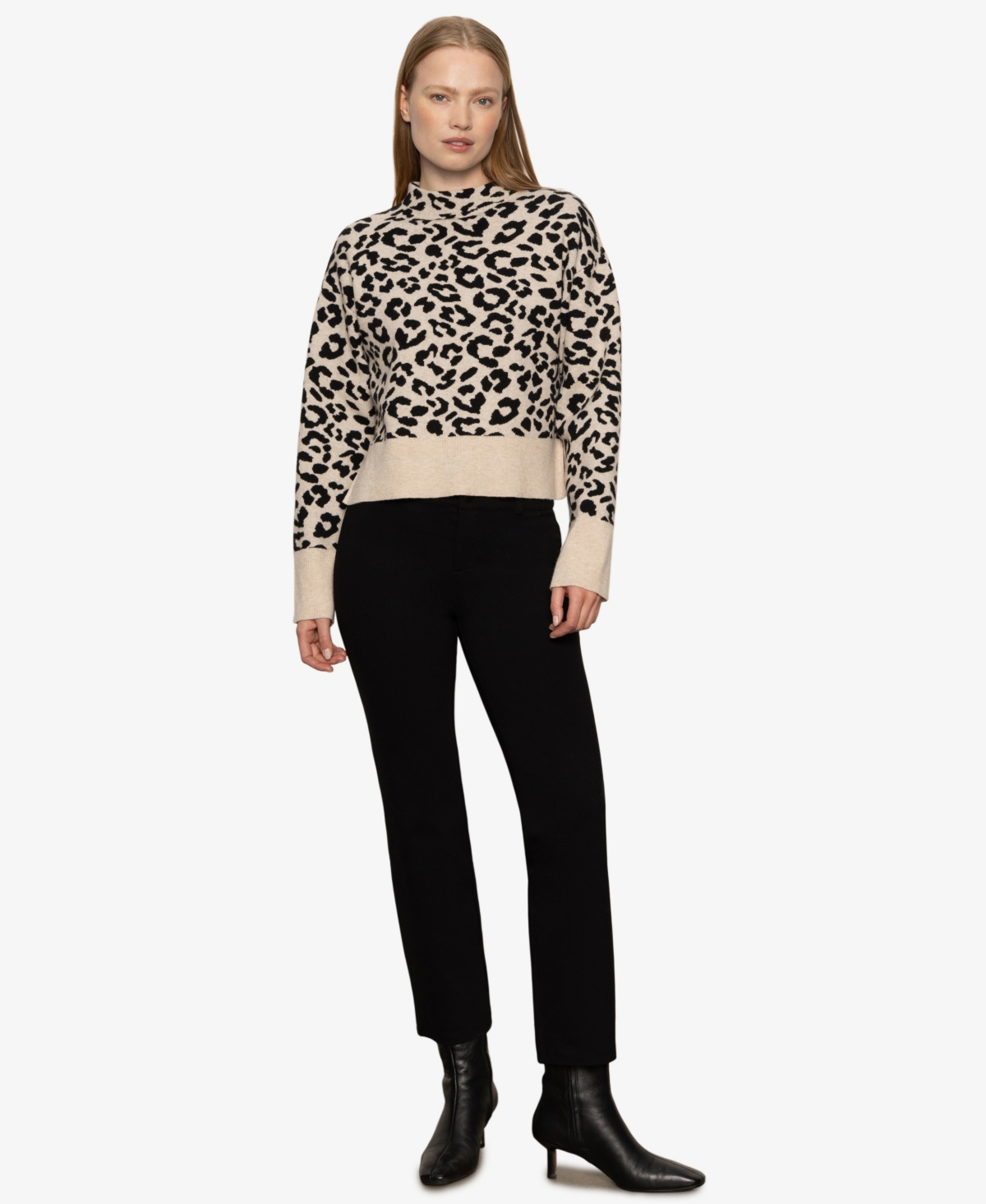 Click here for Sanctuary Womens Soft Touch Popover Sweater - Spot... prices