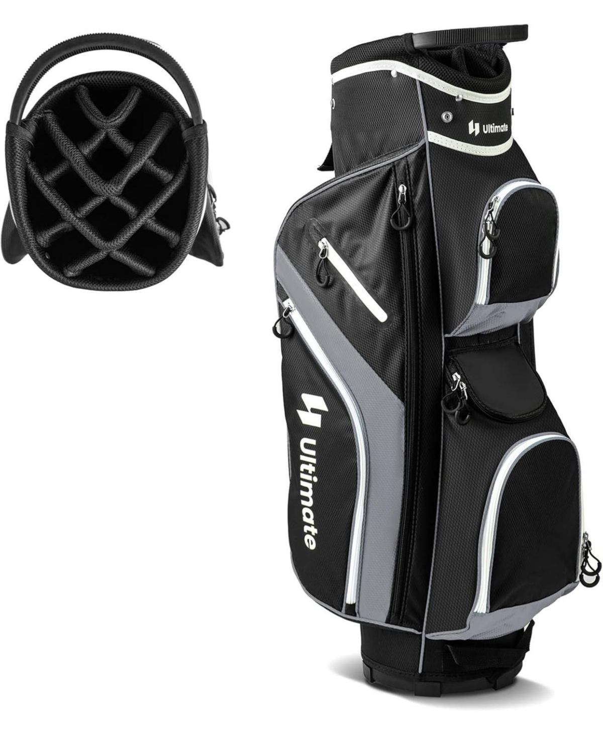 Click here for Mecale Golf Cart Bag with 14 Way Top Dividers - Gr... prices