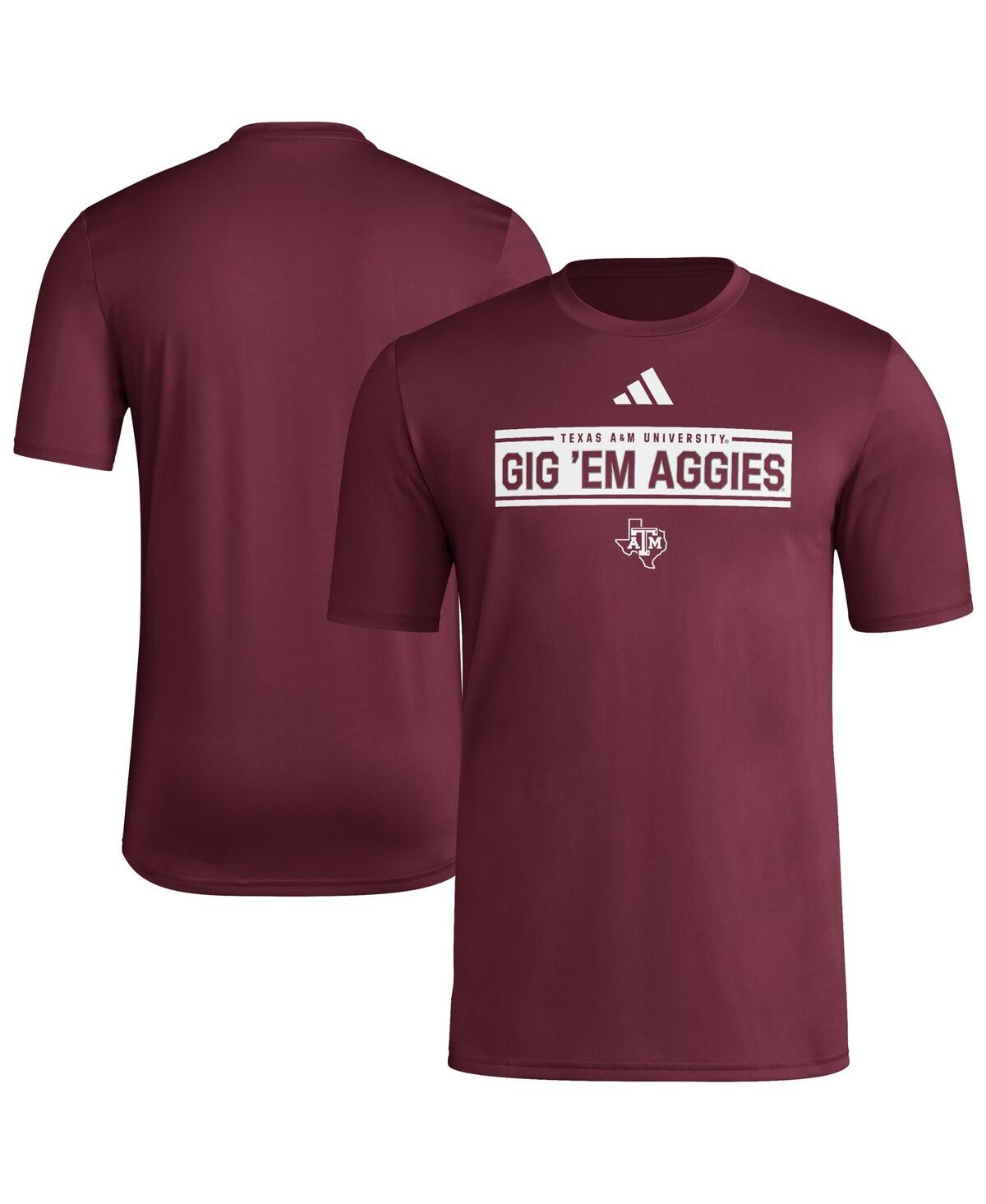Click here for Adidas Mens Maroon Texas A&M Aggies Locker Slogan... prices
