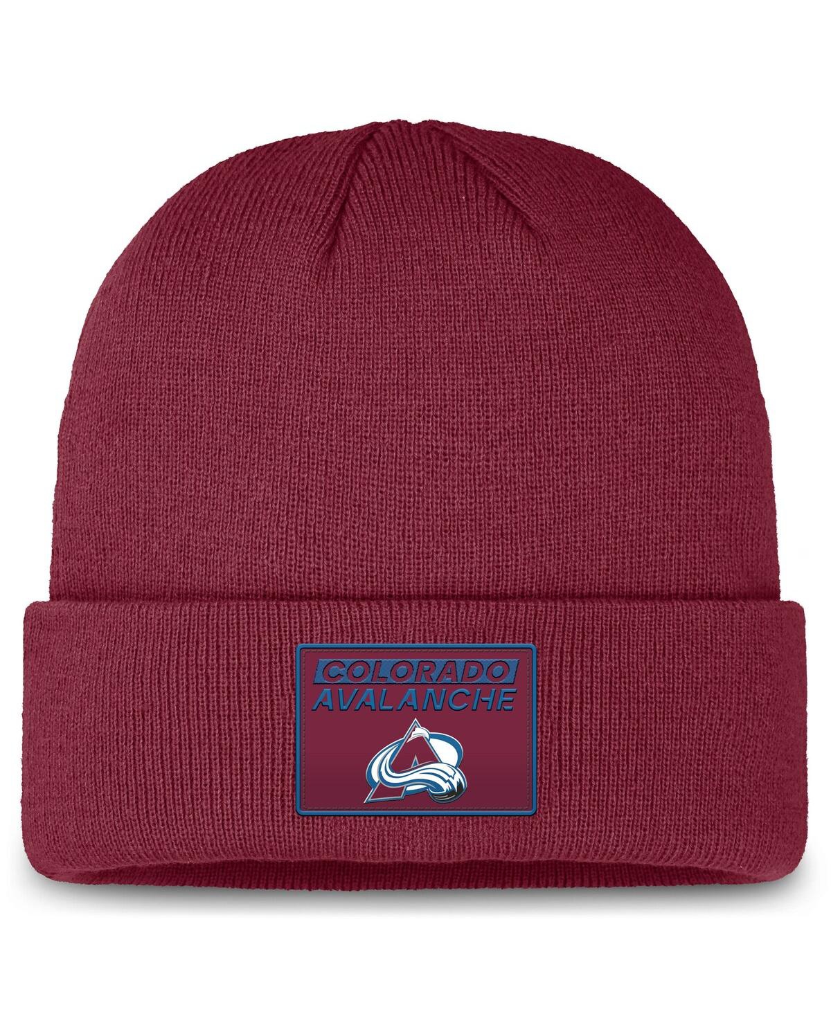 Click here for Fanatics Mens Burgundy Colorado Avalanche Authenti... prices