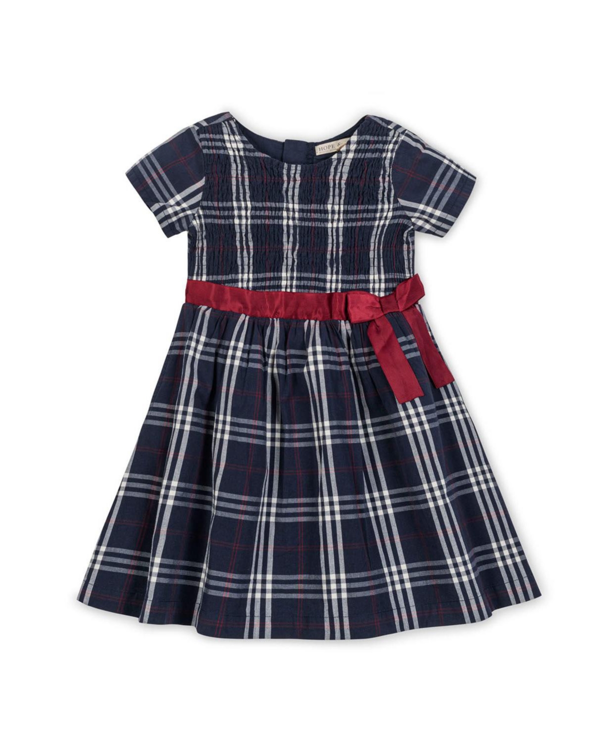 Click here for Hope & Henry Toddler Girls Organic Smocked Short S... prices