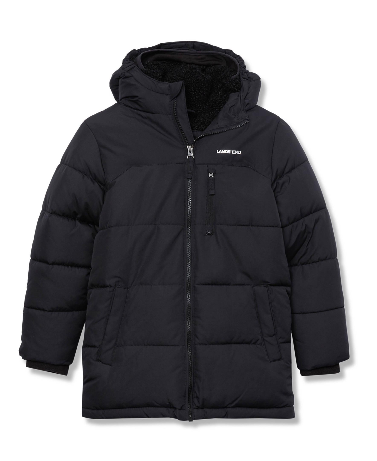 Click here for Lands End Boys Water Resistant High Pile Lined Coa... prices