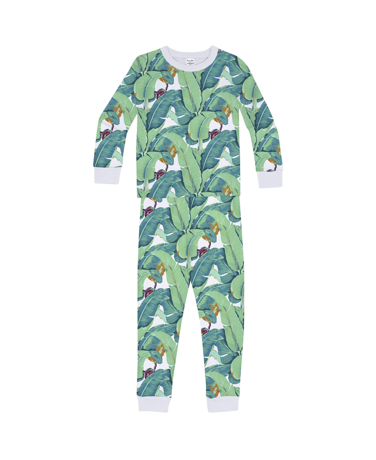 Click here for Sant and Abel Kids Martinique Green Banana Leaf Pj... prices