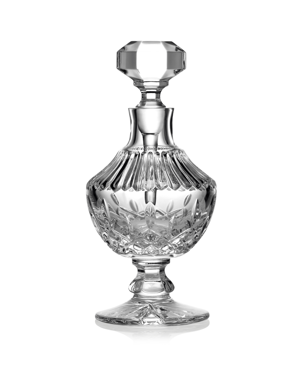 Click here for Lismore Tall Footed Perfume Bottle - Clear prices