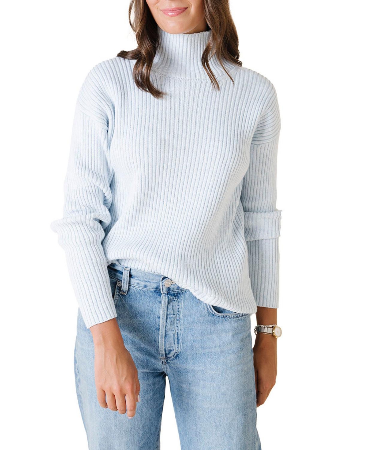 Click here for Hope & Henry Womens Organic Funnel Neck Sweater -... prices