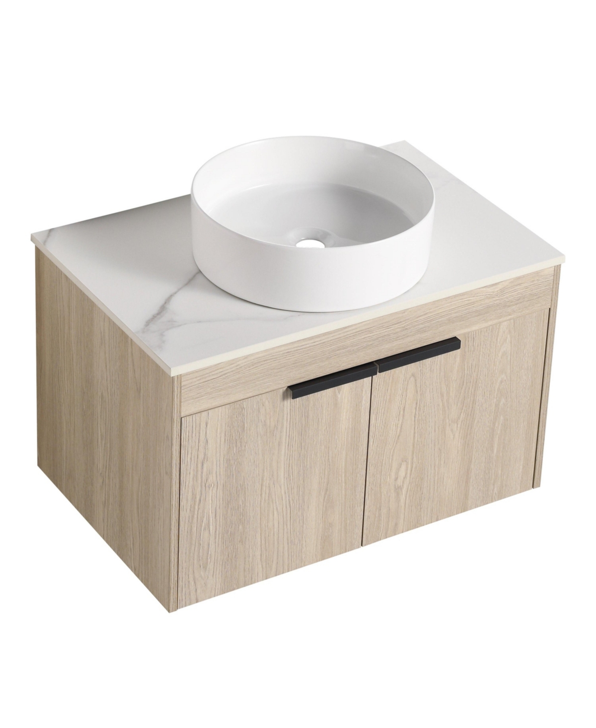 Click here for Casainc 30 Inch Floating Vanity with Ceramic Basin... prices