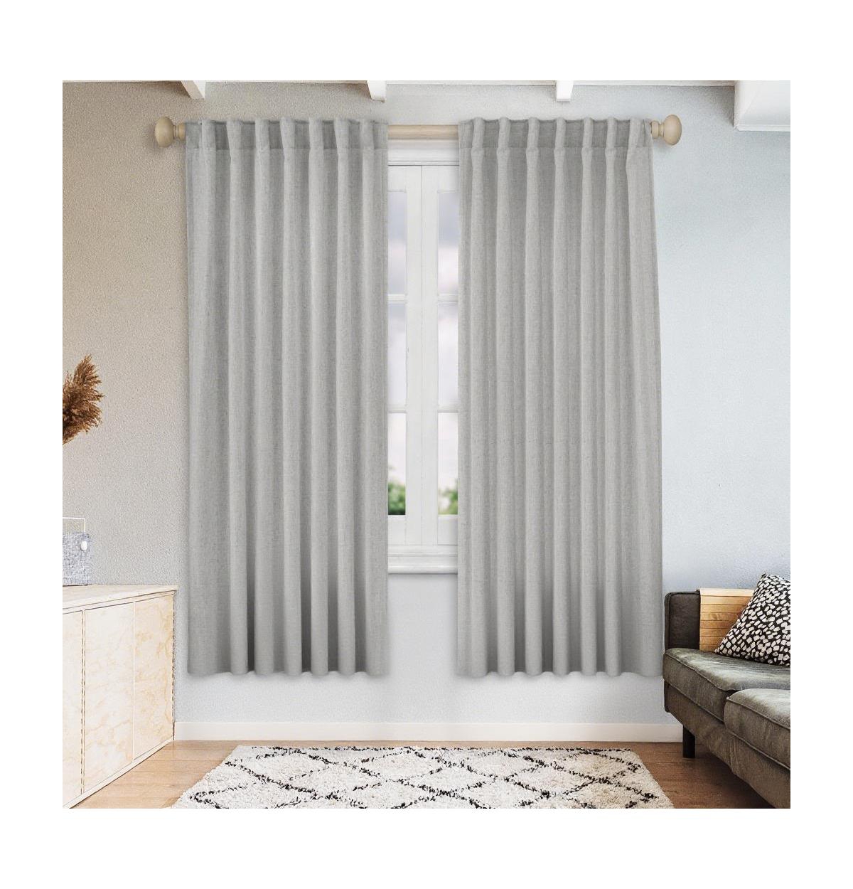 Click here for Awesome Home Short Linen Blend Light Filtering Cur... prices