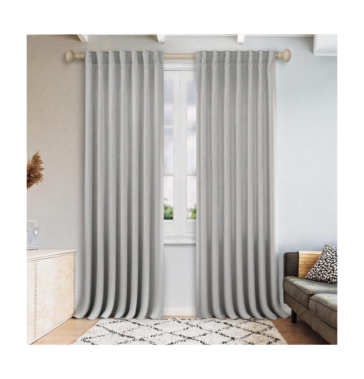 Click here for Awesome Home Extra Long Linen Blend Light Filterin... prices