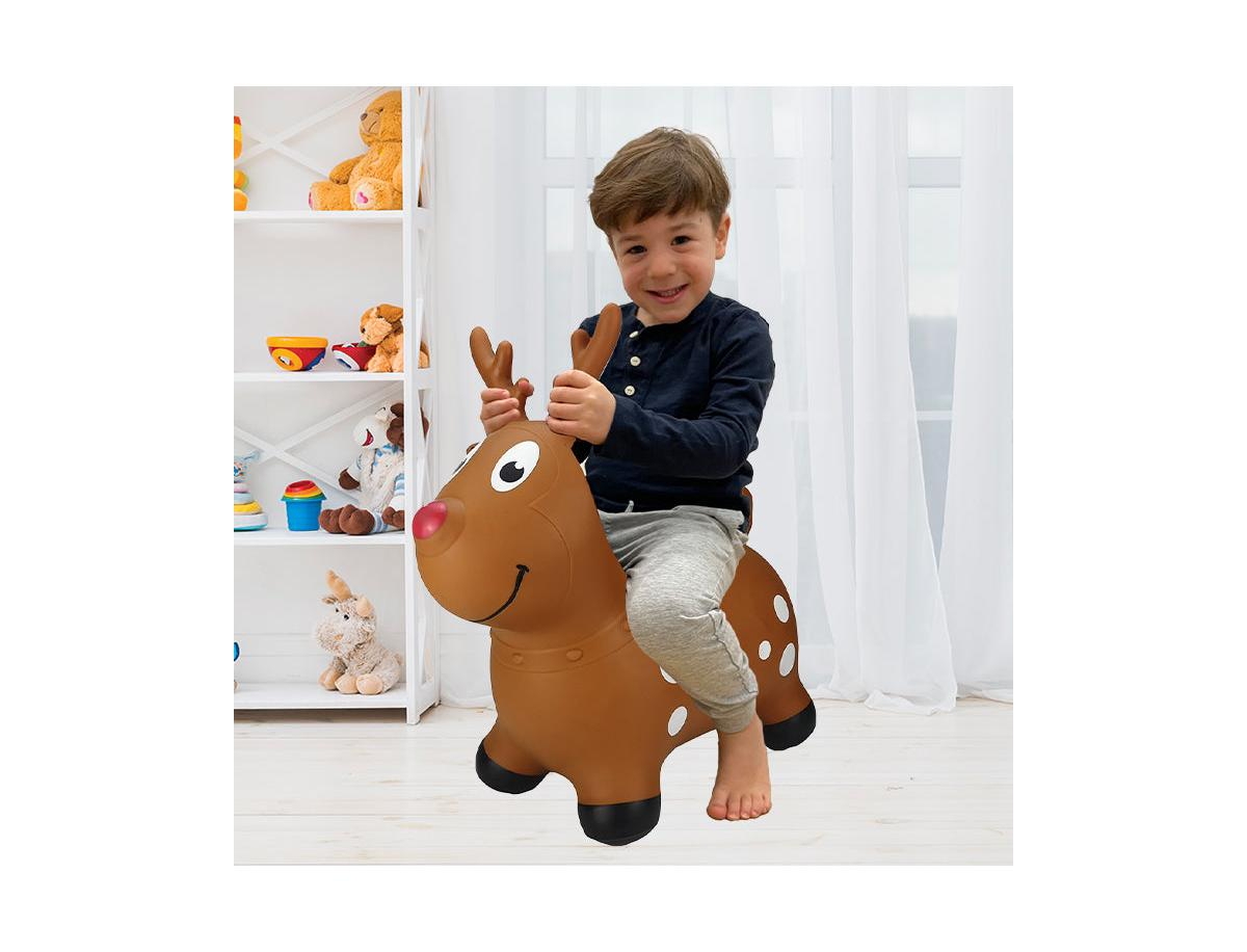 Click here for BounceZiez Inflatable Bouncy Ride-On Hopper W/ Pum... prices