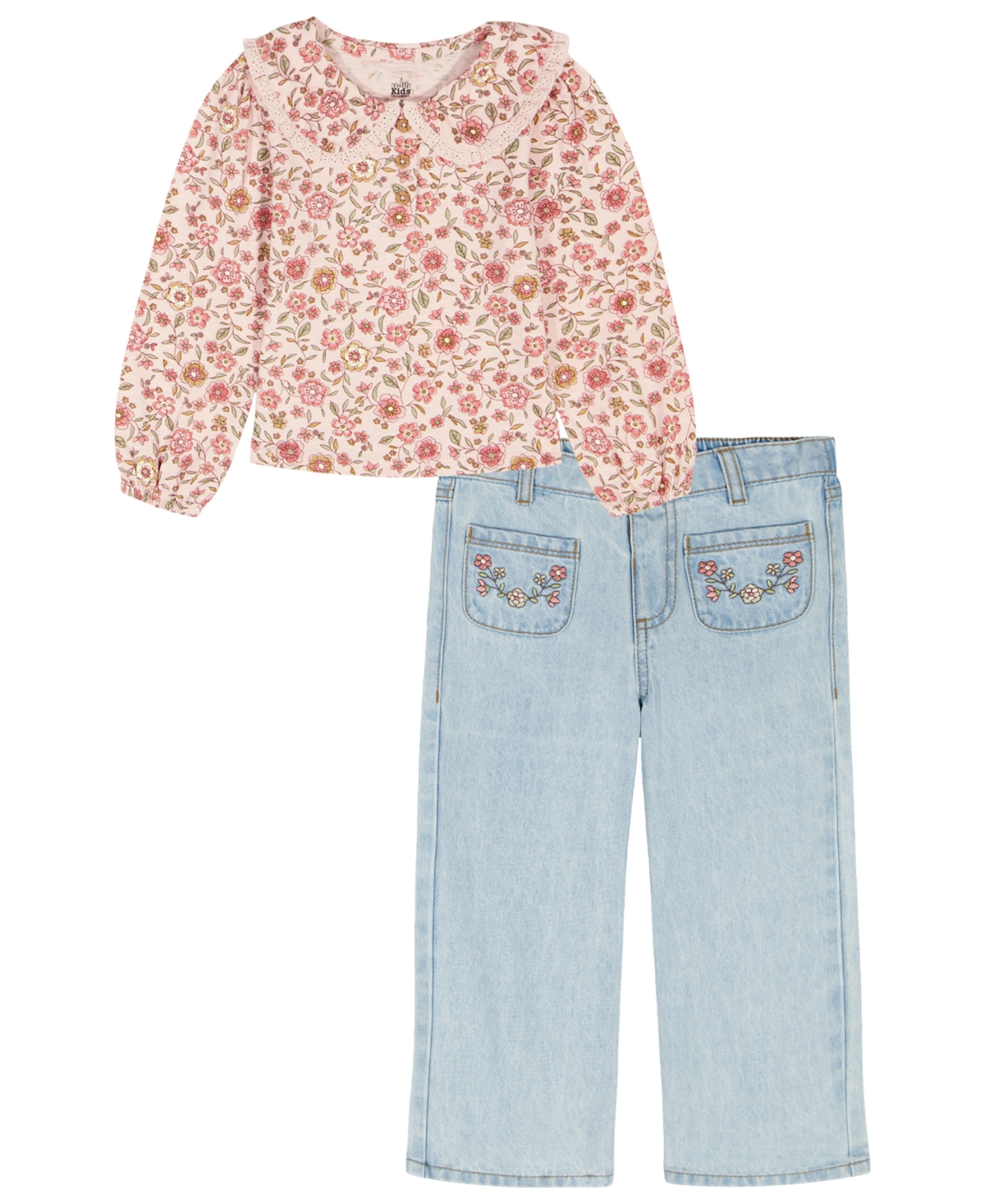 Click here for Kids Headquarters Toddler and Little Girls 2-Piece... prices