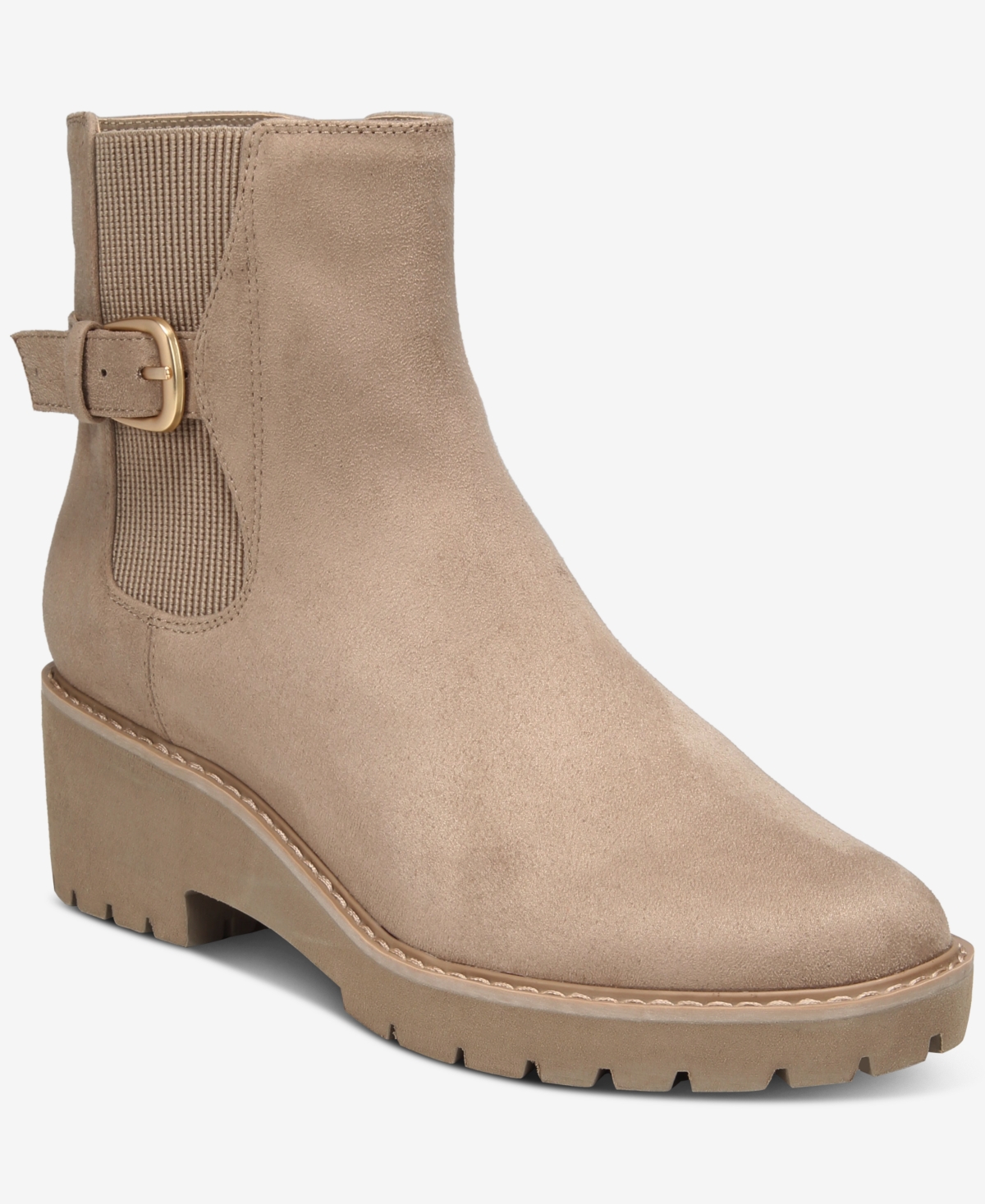 Click here for Style & Co Womens Vaill Lug Wedge Booties  Macys E... prices