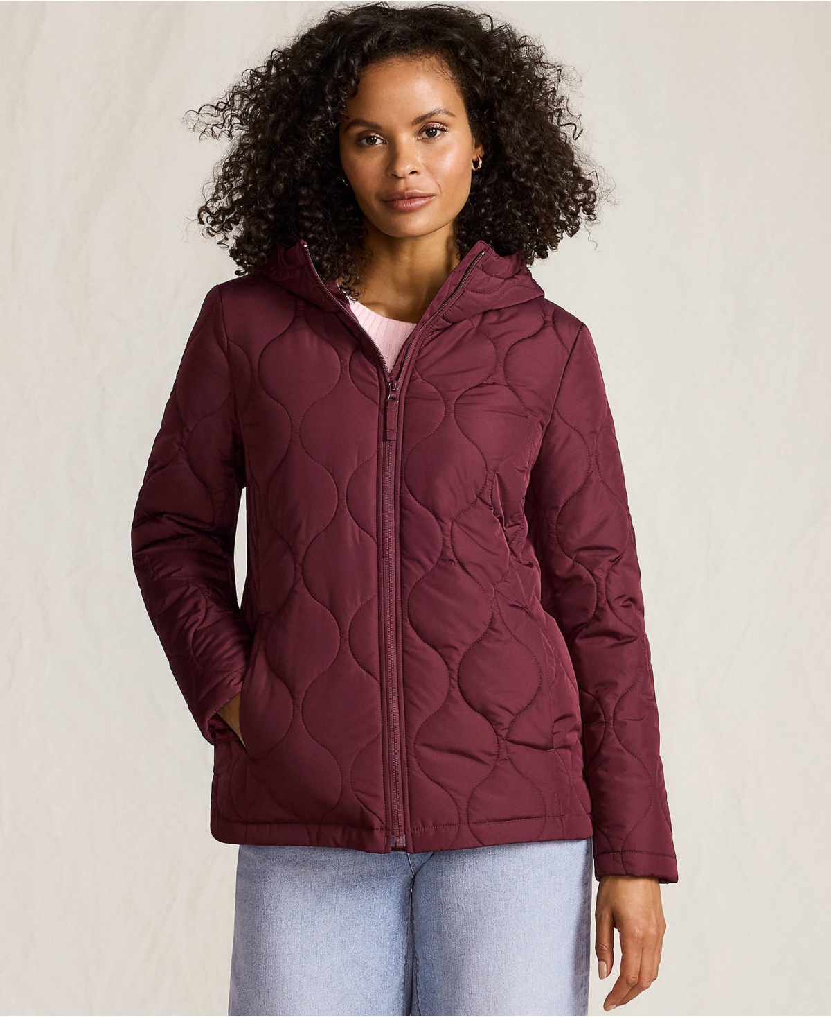 Click here for Lands End Womens FeatherFree Onion Quilted Insulat... prices