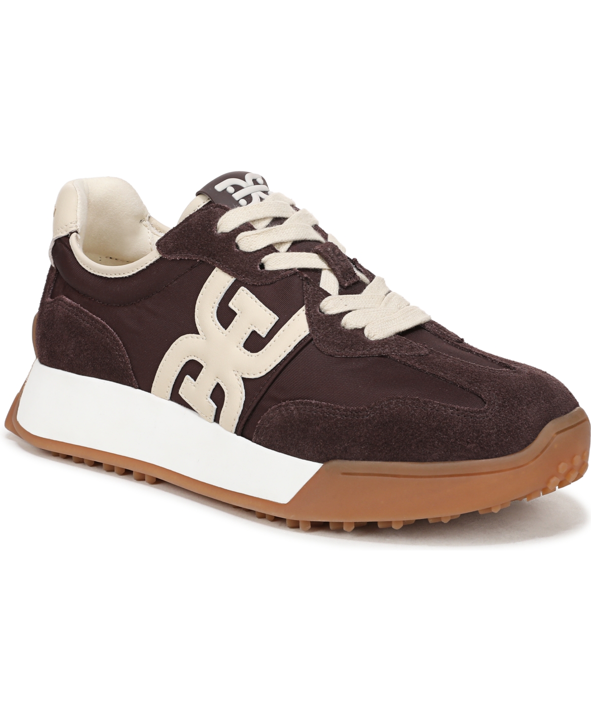 Click here for Sam Edelman Womens Langley Emblem Lace-Up Trainer... prices