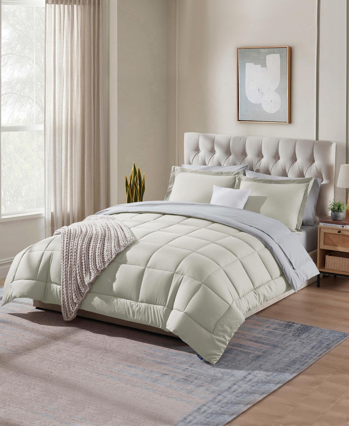 Click here for Nestl Luxury Soft Reversible 7-Pc. Comforter Set... prices