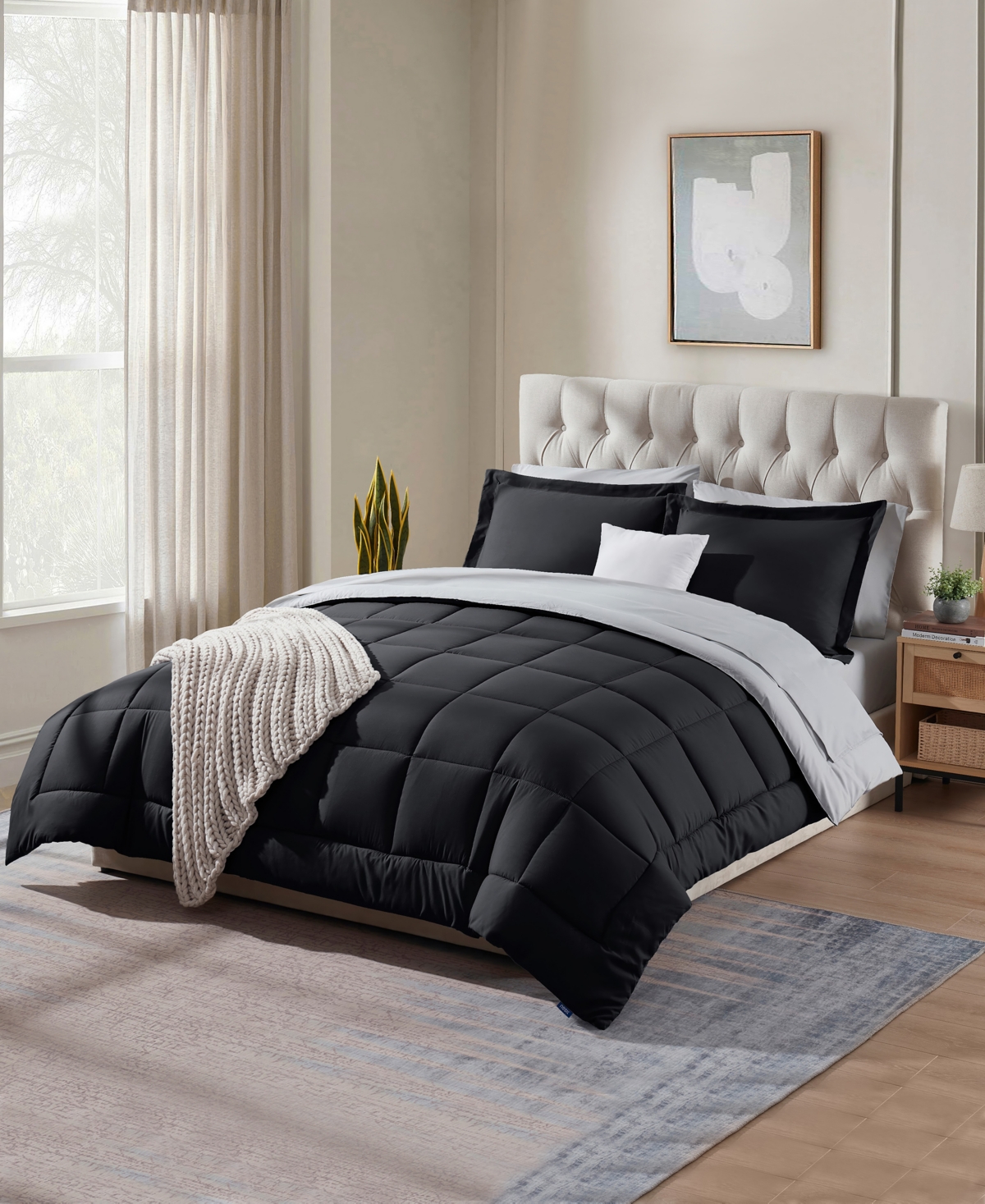 Click here for Nestl Luxury Soft Reversible 7-Pc. Comforter Set... prices