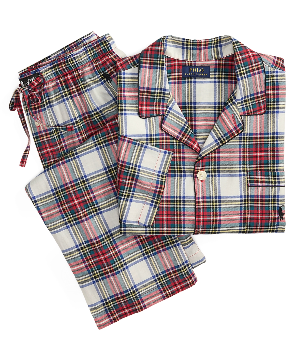 Click here for Polo Ralph Lauren Mens 2-Piece Stewart Plaid Sleep... prices