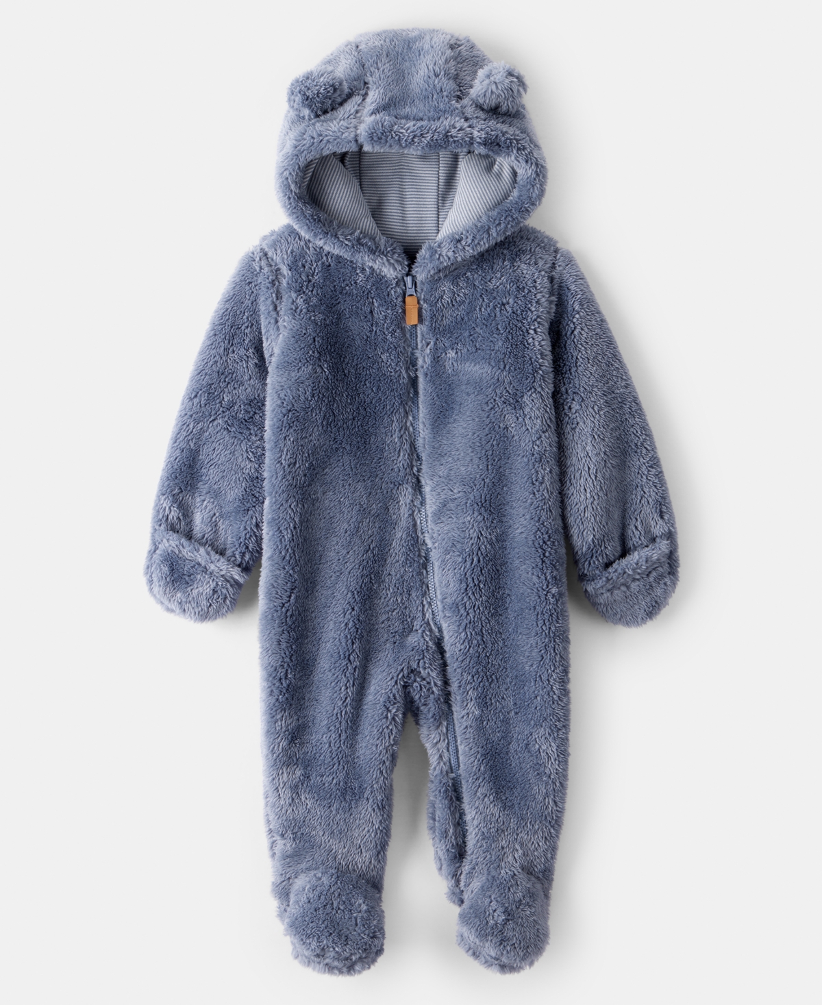 Click here for Carters Baby Boys Hooded Jumpsuit - Blue prices