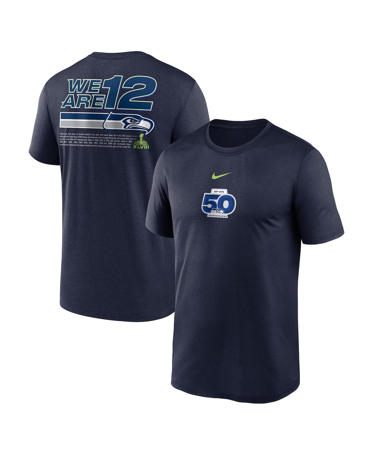 Click here for Nike Mens College Navy Seattle Seahawks 50th Seaso... prices