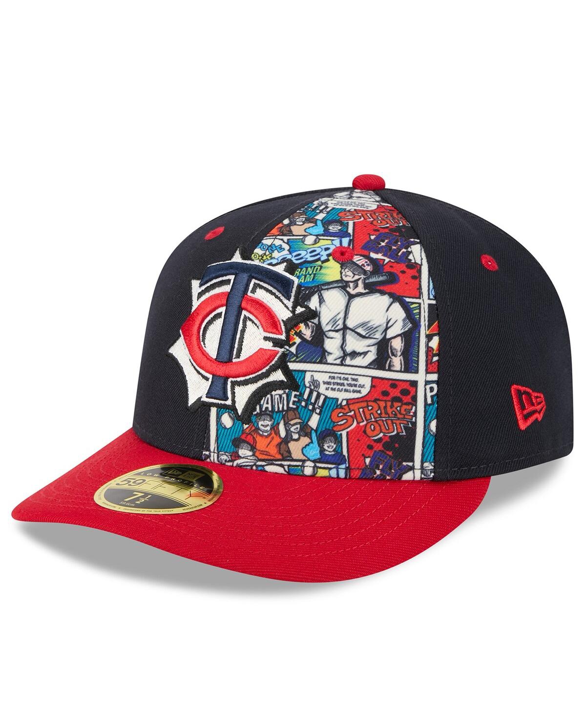 Click here for New Era Mens Navy/Red Minnesota Twins 2025 Mlb Dia... prices