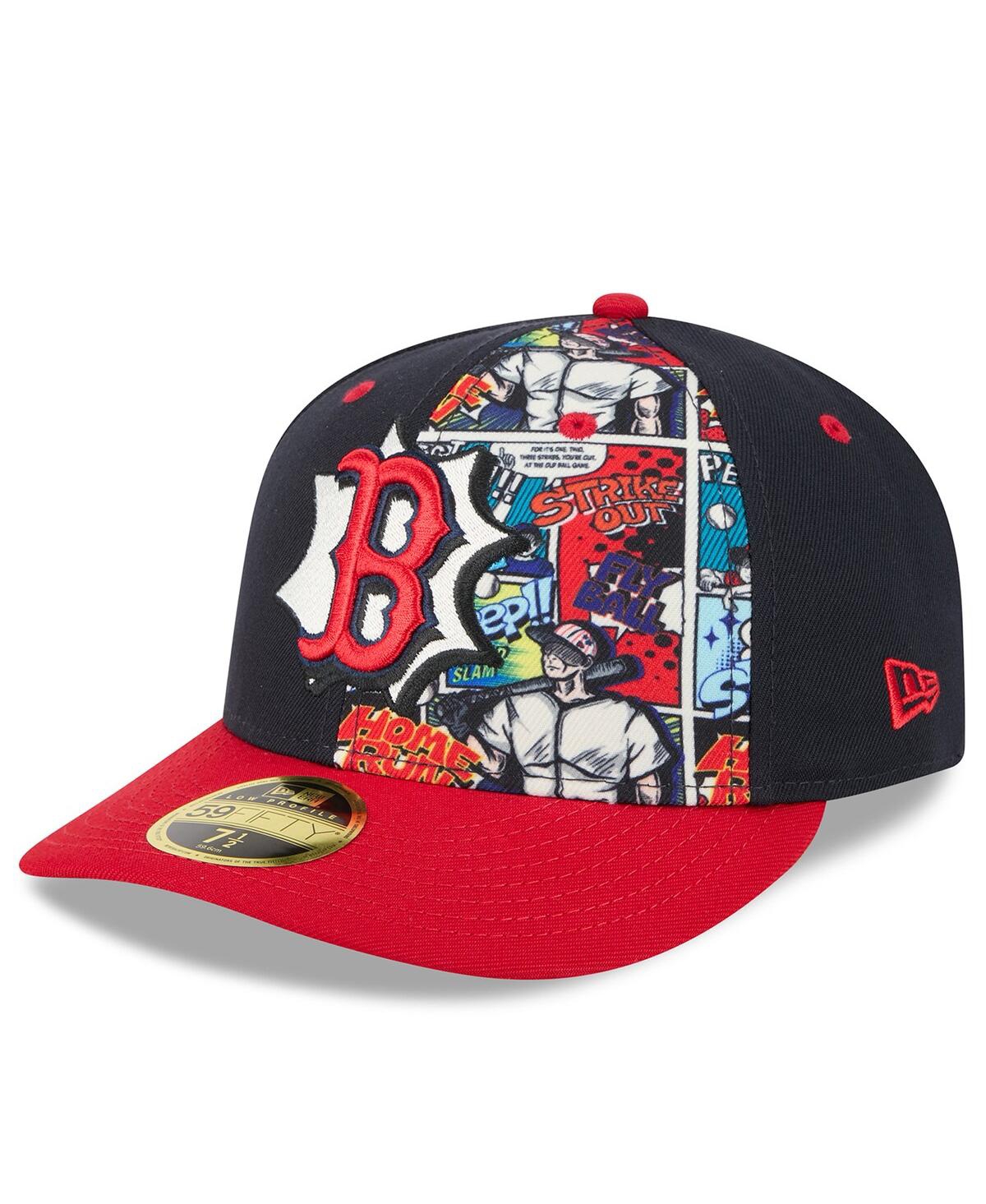Click here for New Era Mens Navy/Red Boston Red Sox 2025 Mlb Diam... prices