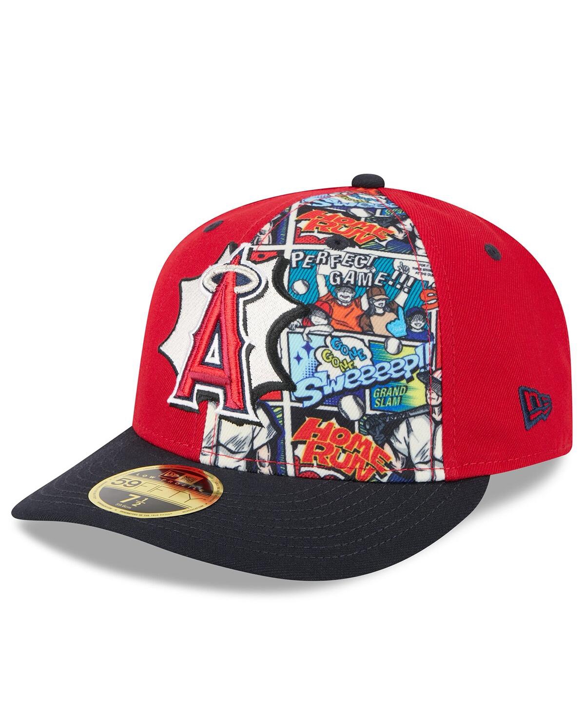 Click here for New Era Mens Red/Navy Los Angeles Angels 2025 Mlb... prices