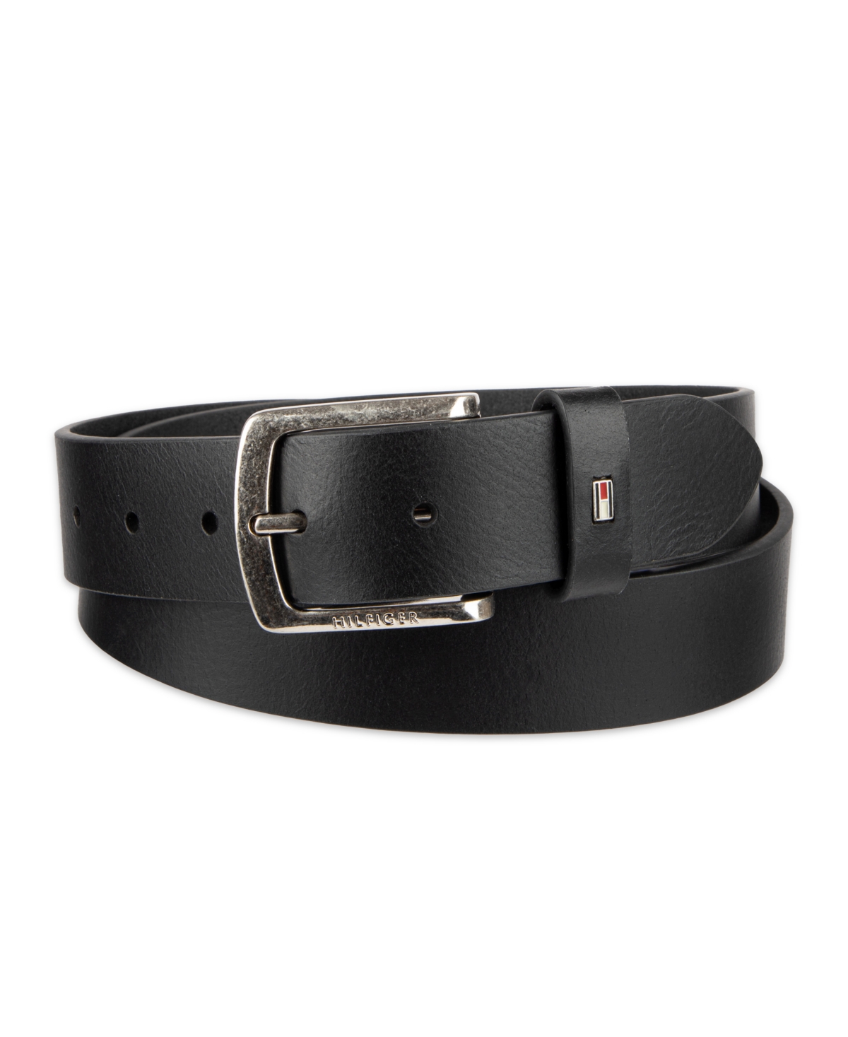 Click here for Tommy Hilfiger Mens Casual Belt - Black prices