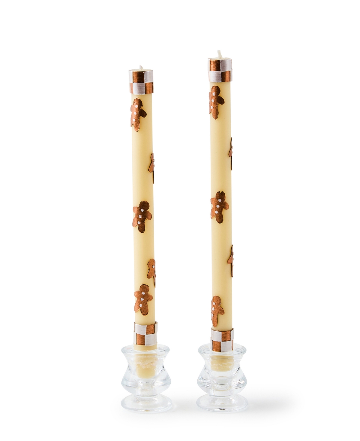 Click here for Mackenzie-Childs Gingerbread Dinner Candles  Set o... prices