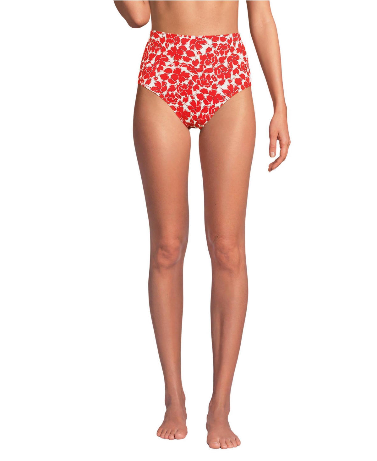 Click here for Lands End Womens Pinchless High Waisted Bikini Bot... prices