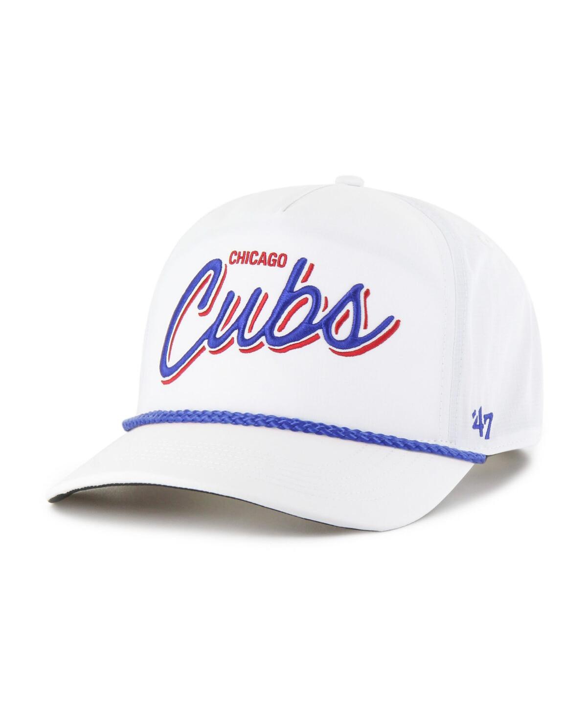 Click here for 47 Brand Mens White Chicago Cubs Brrr Fairway Hitc... prices