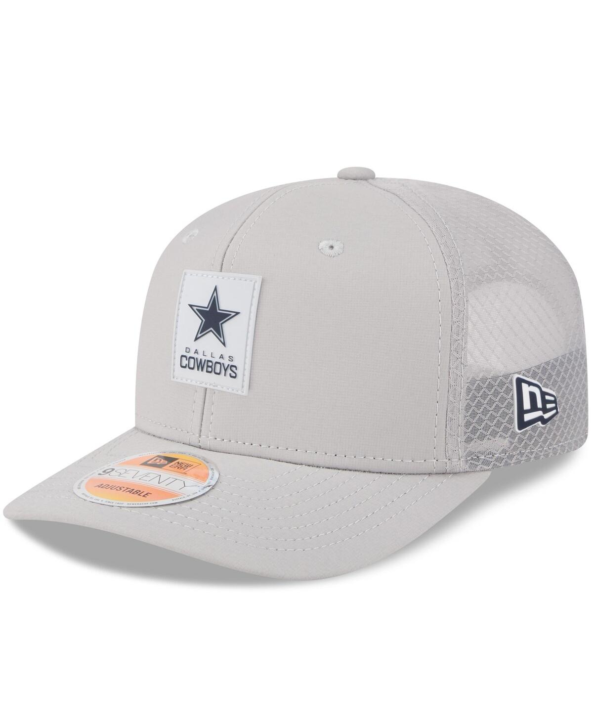 Click here for New Era Mens Gray Dallas Cowboys 2025 Sideline 9SE... prices