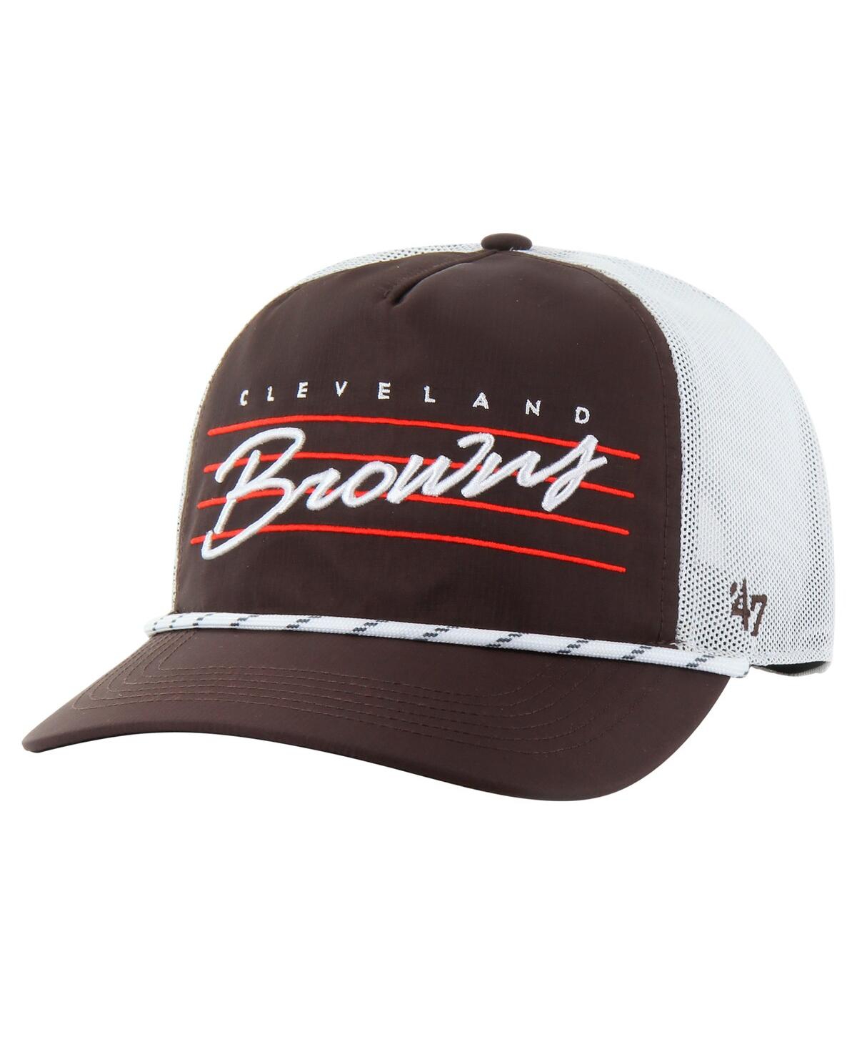 Click here for 47 Brand Mens Brown/White Cleveland Browns Downbur... prices
